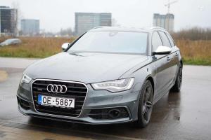 Pelēks Audi A6 2013 Rīga, ar dzinēja tilpumu 2.97 L un nobraukumu 283 tūkst. km par 15999 €, foto 6 vietnē AUTOMOTO.COM.LV