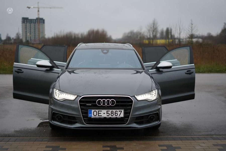 Pelēks Audi A6 2013 Rīga, ar dzinēja tilpumu 2.97 L un nobraukumu 283 tūkst. km par 15999 €, foto 12 vietnē AUTOMOTO.COM.LV