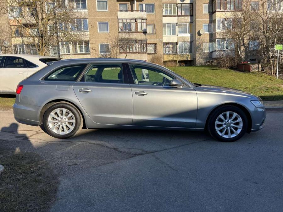 Pelēks Audi A6 2013 Viļņa, ar dzinēja tilpumu 1.97 L un nobraukumu 280 tūkst. km par 8600 €, foto 4 vietnē AUTOMOTO.COM.LV