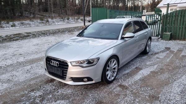 Grey Audi A6 2013 in Vilnius, with an engine capacity of 3.00 L and mileage of 308 thousand km for 8500 €, photo 3 on AUTOMOTO.COM.LV