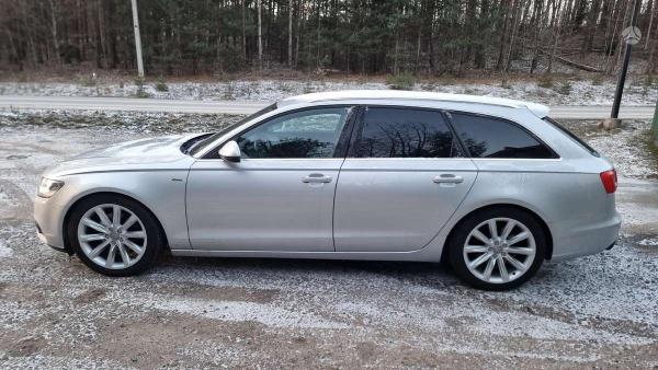 Grey Audi A6 2013 in Vilnius, with an engine capacity of 3.00 L and mileage of 308 thousand km for 8500 €, photo 4 on AUTOMOTO.COM.LV