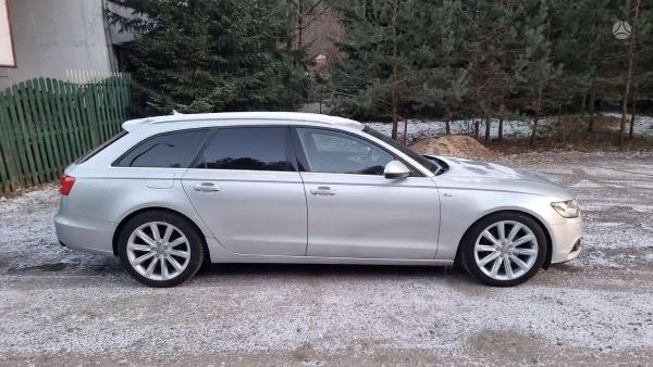 Grey Audi A6 2013 in Vilnius, with an engine capacity of 3.00 L and mileage of 308 thousand km for 8500 €, photo 6 on AUTOMOTO.COM.LV