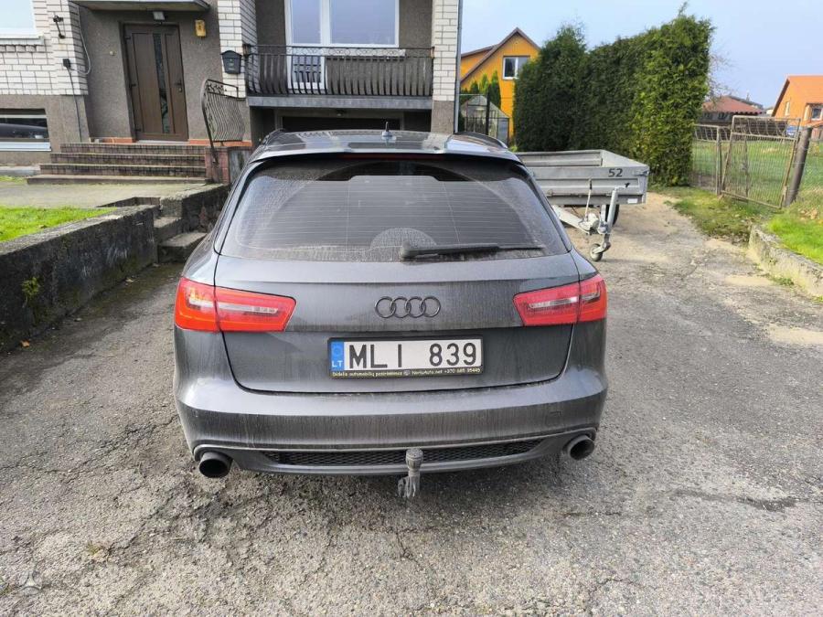 Pelēks Audi A6 2013 Plungė, ar dzinēja tilpumu 1.97 L un nobraukumu 313 tūkst. km par 10500 €, foto 15 vietnē AUTOMOTO.COM.LV