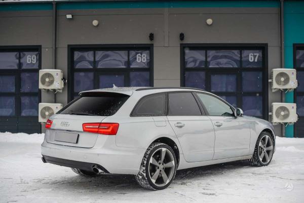 Grey Audi A6 2013 in Kaunas, with an engine capacity of 3.00 L and mileage of 266 thousand km for 11350 €, photo 2 on AUTOMOTO.COM.LV