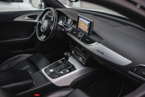 Grey Audi A6 2013 in Kaunas, with an engine capacity of 3.00 L and mileage of 266 thousand km for 11350 €, photo 10 on AUTOMOTO.COM.LV