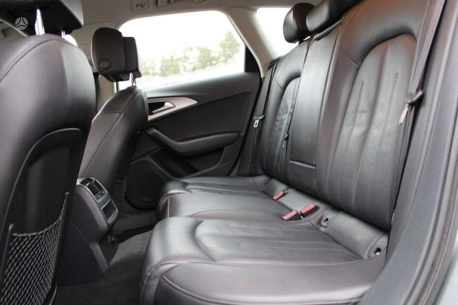 Серый Ауди А6 2013 в Вильнюс, объемом двигателя 3.00 л и пробегом 251 тыс. км за 10990 €, фото 8 на AUTOMOTO.COM.LV