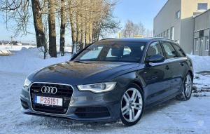 Grey Audi A6 2013 in Raseiniai, with an engine capacity of 2.97 L and mileage of 278 thousand km for 9850 €, photo 3 on AUTOMOTO.COM.LV