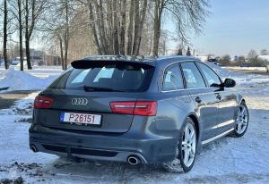 Grey Audi A6 2013 in Raseiniai, with an engine capacity of 2.97 L and mileage of 278 thousand km for 9850 €, photo 4 on AUTOMOTO.COM.LV