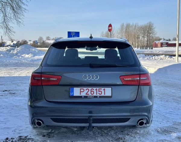 Pelēks Audi A6 2013 Raseiniai, ar dzinēja tilpumu 2.97 L un nobraukumu 278 tūkst. km par 9850 €, foto 5 vietnē AUTOMOTO.COM.LV
