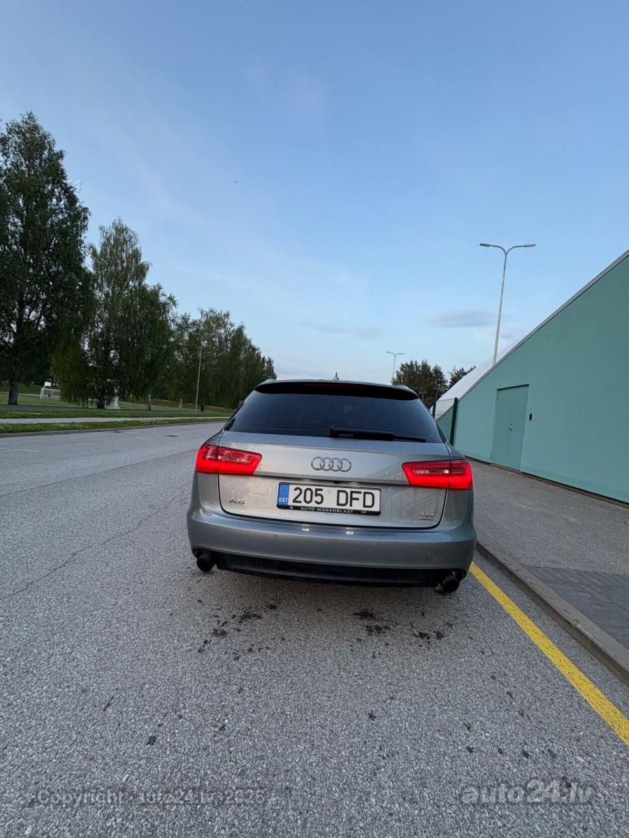 Grey Audi A6 2013 in Tallinn, with an engine capacity of 3.00 L and mileage of 291 thousand km for 9999 €, photo 5 on AUTOMOTO.COM.LV