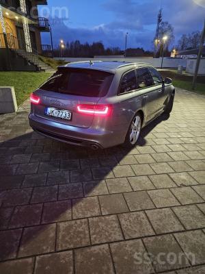 Grey Audi A6 2013 in Riga, with an engine capacity of 3.00 L and mileage of 245 thousand km for 15500 €, photo 4 on AUTOMOTO.COM.LV