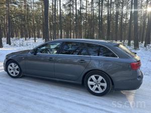 Grey Audi A6 2013 in Riga, with an engine capacity of 3.00 L and mileage of 264 thousand km for 8600 €, photo  on AUTOMOTO.COM.LV