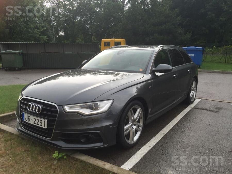 Grey Audi A6 2013 in Riga, with an engine capacity of 3.00 L and mileage of 264 thousand km for 8600 €, photo 2 on AUTOMOTO.COM.LV