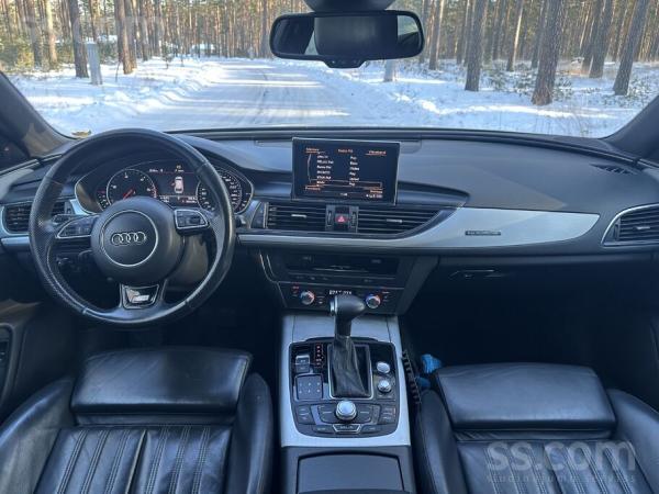 Grey Audi A6 2013 in Riga, with an engine capacity of 3.00 L and mileage of 264 thousand km for 8600 €, photo 3 on AUTOMOTO.COM.LV