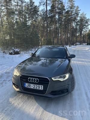Grey Audi A6 2013 in Riga, with an engine capacity of 3.00 L and mileage of 264 thousand km for 8600 €, photo 4 on AUTOMOTO.COM.LV