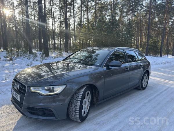 Grey Audi A6 2013 in Riga, with an engine capacity of 3.00 L and mileage of 264 thousand km for 8600 €, photo 5 on AUTOMOTO.COM.LV