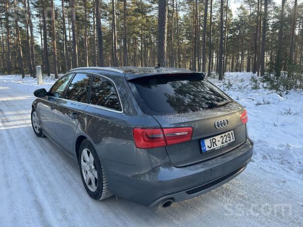Grey Audi A6 2013 in Riga, with an engine capacity of 3.00 L and mileage of 264 thousand km for 8600 €, photo 8 on AUTOMOTO.COM.LV