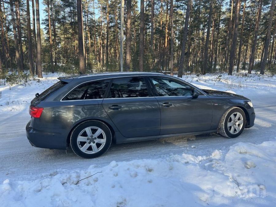 Grey Audi A6 2013 in Riga, with an engine capacity of 3.00 L and mileage of 264 thousand km for 8600 €, photo 9 on AUTOMOTO.COM.LV