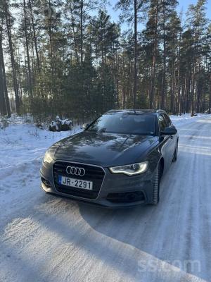 Grey Audi A6 2013 in Riga, with an engine capacity of 3.00 L and mileage of 264 thousand km for 8600 €, photo 10 on AUTOMOTO.COM.LV