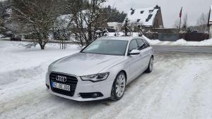 Grey Audi A6 2013 in Vilnius, with an engine capacity of 3.00 L and mileage of 308 thousand km for 9350 €, photo  on AUTOMOTO.COM.LV