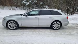 Grey Audi A6 2013 in Vilnius, with an engine capacity of 3.00 L and mileage of 308 thousand km for 9350 €, photo 6 on AUTOMOTO.COM.LV
