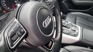 Grey Audi A6 2013 in Vilnius, with an engine capacity of 3.00 L and mileage of 308 thousand km for 9350 €, photo 9 on AUTOMOTO.COM.LV