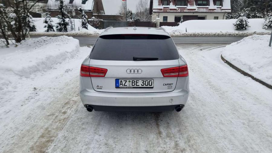 Grey Audi A6 2013 in Vilnius, with an engine capacity of 3.00 L and mileage of 308 thousand km for 9350 €, photo 24 on AUTOMOTO.COM.LV