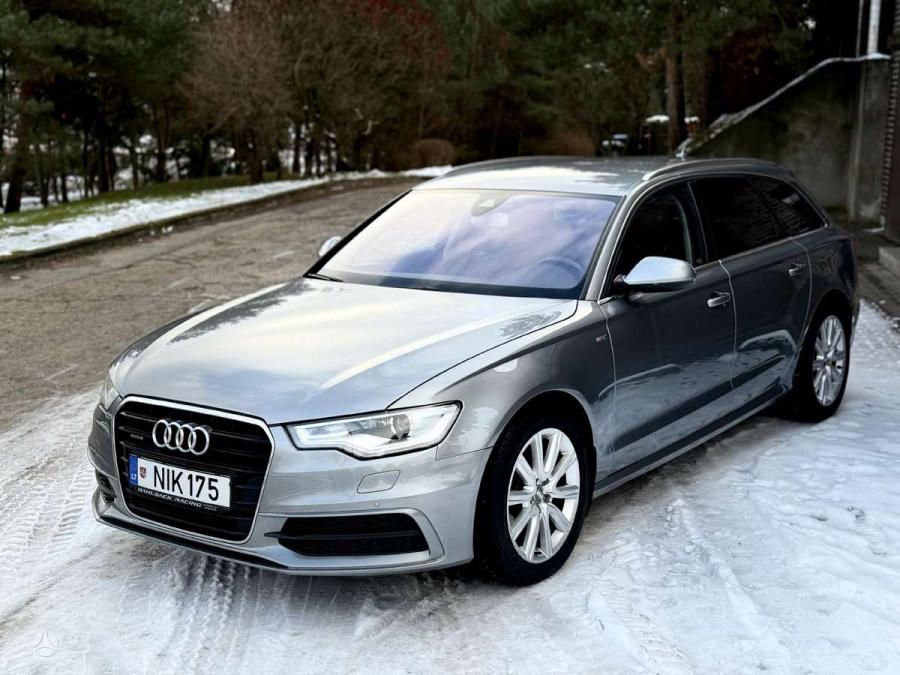 Grey Audi A6 2013 in Vilnius, with an engine capacity of 0.00 L and mileage of 299 thousand km for 6900 €, photo 2 on AUTOMOTO.COM.LV
