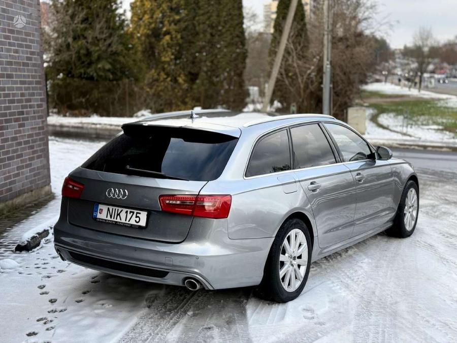 Grey Audi A6 2013 in Vilnius, with an engine capacity of 0.00 L and mileage of 299 thousand km for 6900 €, photo 4 on AUTOMOTO.COM.LV