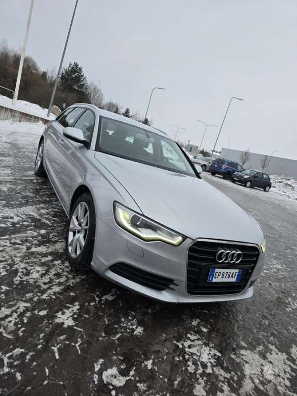 Grey Audi A6 2013 in Vilnius, with an engine capacity of 1.97 L and mileage of 263 thousand km for 7250 €, photo 1 on AUTOMOTO.COM.LV