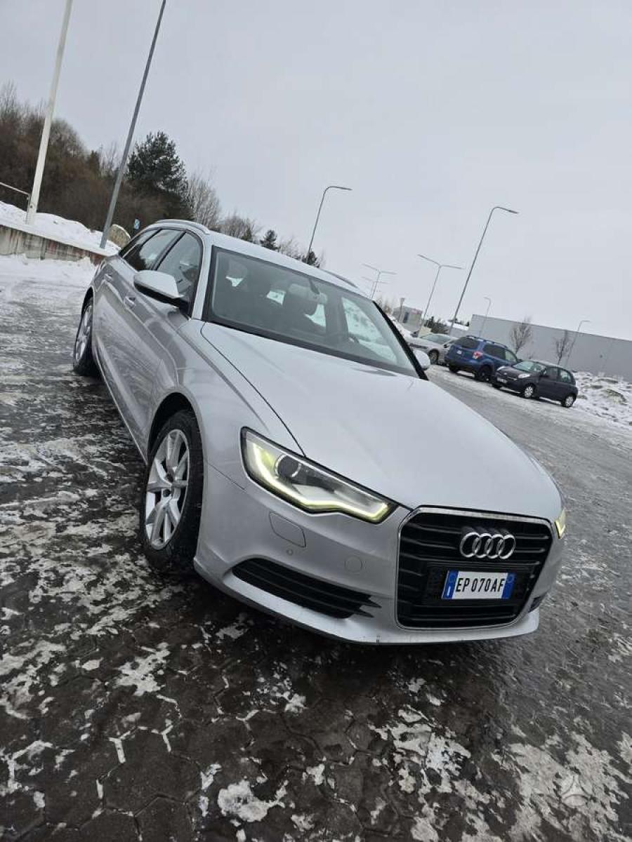Pelēks Audi A6 2013 Viļņa, ar dzinēja tilpumu 1.97 L un nobraukumu 263 tūkst. km par 7250 €, foto 1 vietnē AUTOMOTO.COM.LV