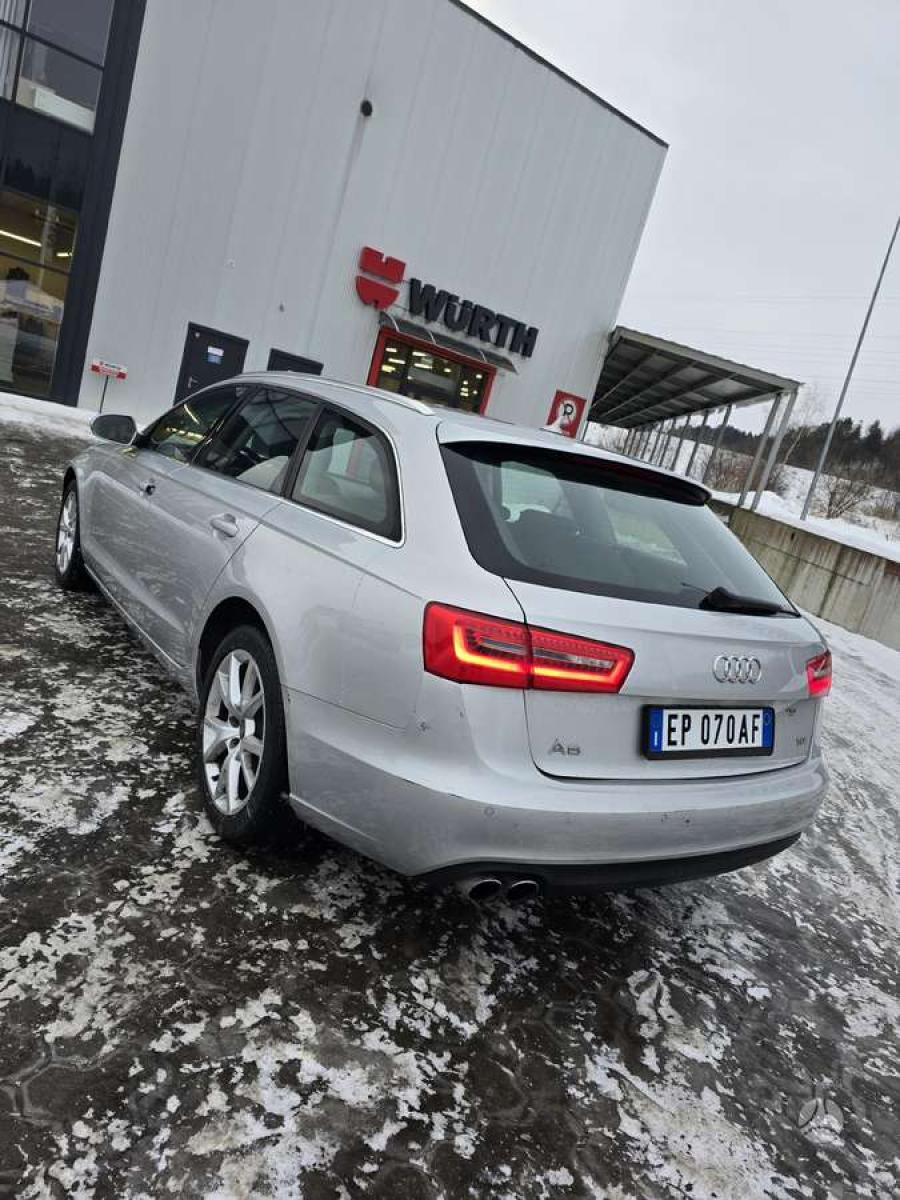 Pelēks Audi A6 2013 Viļņa, ar dzinēja tilpumu 1.97 L un nobraukumu 263 tūkst. km par 7250 €, foto 4 vietnē AUTOMOTO.COM.LV