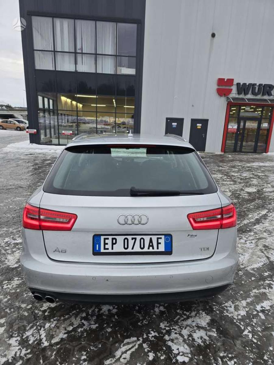 Pelēks Audi A6 2013 Viļņa, ar dzinēja tilpumu 1.97 L un nobraukumu 263 tūkst. km par 7250 €, foto 6 vietnē AUTOMOTO.COM.LV