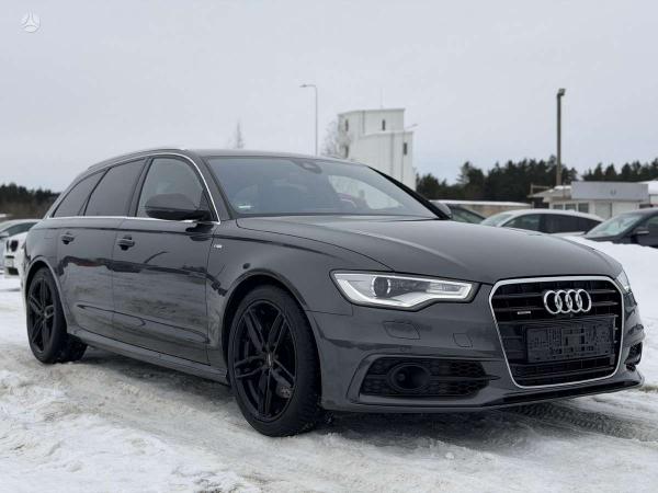 Grey Audi A6 2013 in Utena, with an engine capacity of 2.97 L and mileage of 279 thousand km for 12750 €, photo 1 on AUTOMOTO.COM.LV