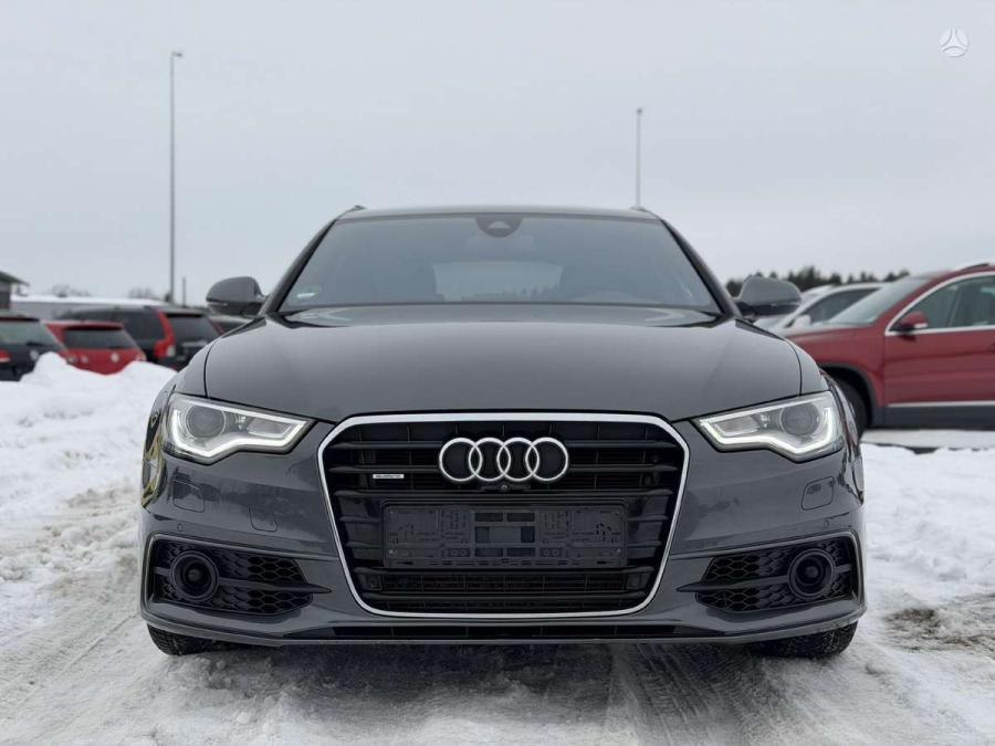 Pelēks Audi A6 2013 Utena, ar dzinēja tilpumu 2.97 L un nobraukumu 279 tūkst. km par 12750 €, foto 2 vietnē AUTOMOTO.COM.LV