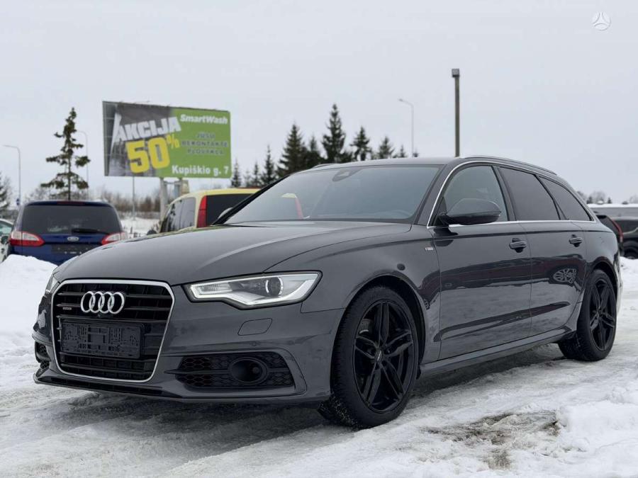 Pelēks Audi A6 2013 Utena, ar dzinēja tilpumu 2.97 L un nobraukumu 279 tūkst. km par 12750 €, foto 4 vietnē AUTOMOTO.COM.LV