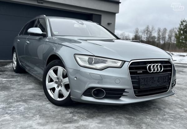 Pelēks Audi A6 2013 Druskininkai, ar dzinēja tilpumu 3.00 L un nobraukumu 262 tūkst. km par 9950 €, foto 1 vietnē AUTOMOTO.COM.LV