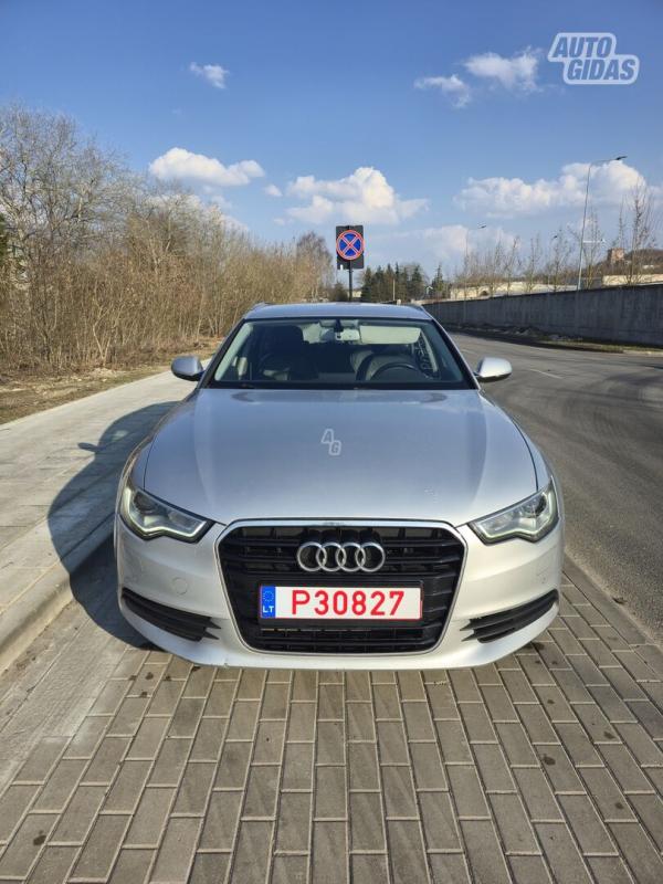 Grey Audi A6 2013 in Vilnius, with an engine capacity of 2.00 L and mileage of 263 thousand km for 7050 €, photo 1 on AUTOMOTO.COM.LV