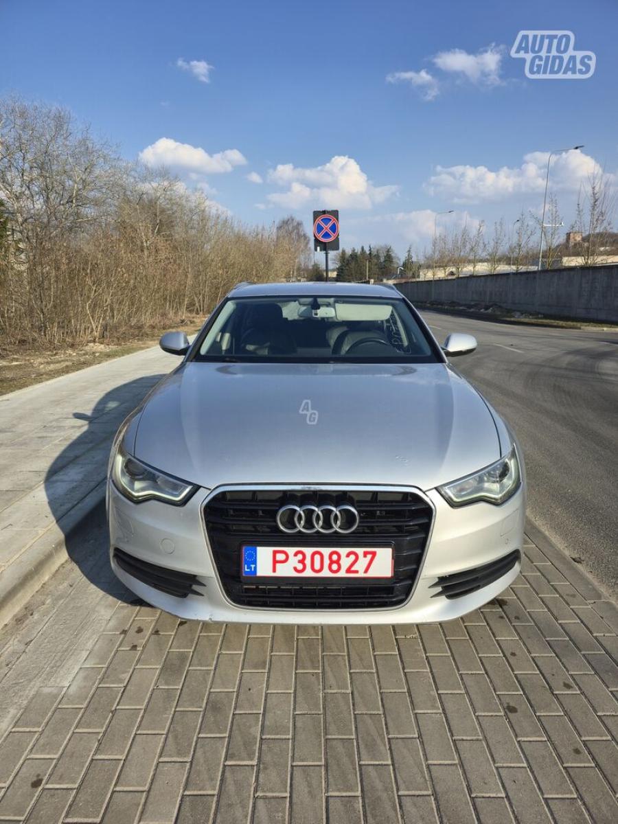 Grey Audi A6 2013 in Vilnius, with an engine capacity of 2.00 L and mileage of 263 thousand km for 7050 €, photo 1 on AUTOMOTO.COM.LV