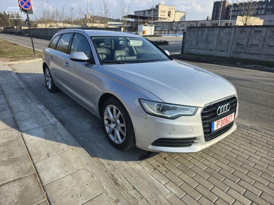 Grey Audi A6 2013 in Vilnius, with an engine capacity of 2.00 L and mileage of 263 thousand km for 7050 €, photo 2 on AUTOMOTO.COM.LV