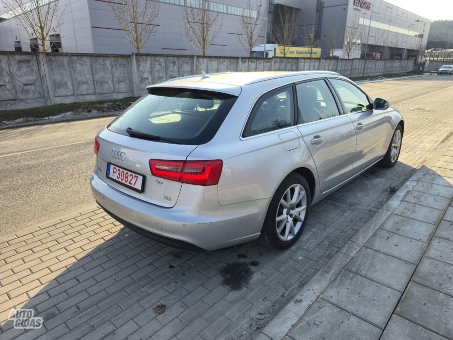 Grey Audi A6 2013 in Vilnius, with an engine capacity of 2.00 L and mileage of 263 thousand km for 7050 €, photo 4 on AUTOMOTO.COM.LV