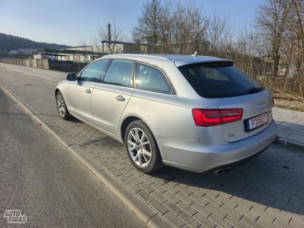 Grey Audi A6 2013 in Vilnius, with an engine capacity of 2.00 L and mileage of 263 thousand km for 7050 €, photo 6 on AUTOMOTO.COM.LV