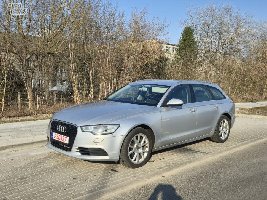 Grey Audi A6 2013 in Vilnius, with an engine capacity of 2.00 L and mileage of 263 thousand km for 7050 €, photo 7 on AUTOMOTO.COM.LV