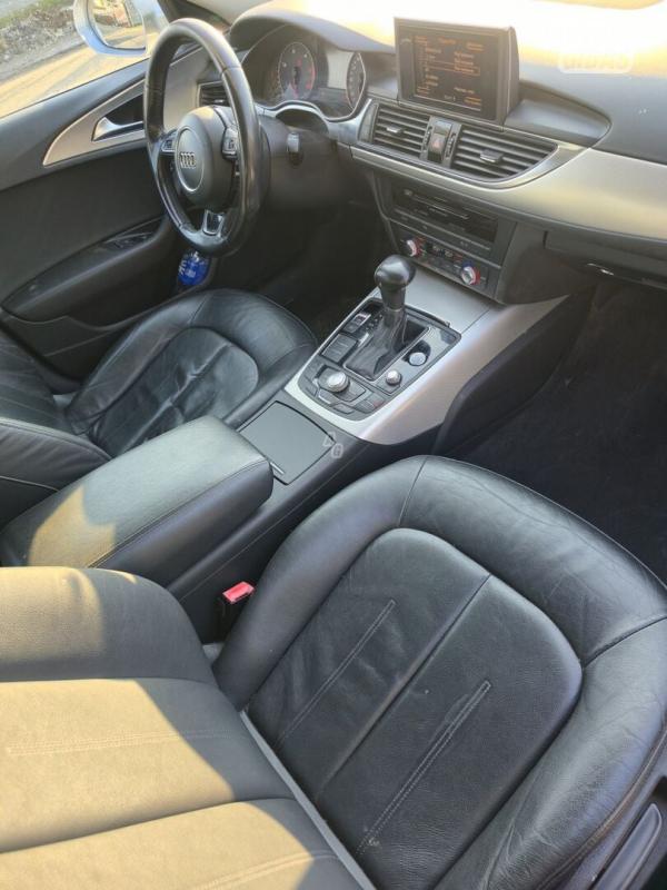 Grey Audi A6 2013 in Vilnius, with an engine capacity of 2.00 L and mileage of 263 thousand km for 6750 €, photo 8 on AUTOMOTO.COM.LV