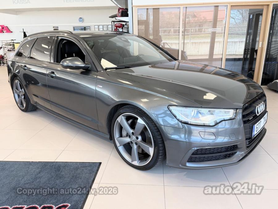 Grey Audi A6 2013 in Viljandi, with an engine capacity of 3.00 L and mileage of 252 thousand km for 12500 €, photo 6 on AUTOMOTO.COM.LV