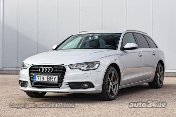 Grey Audi A6 2013 in Tallinn, with an engine capacity of 2.00 L and mileage of 387 thousand km for 8899 €, photo 1 on AUTOMOTO.COM.LV