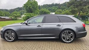 Grey Audi A6 2013 in Prienai, with an engine capacity of 3.00 L and mileage of 287 thousand km for 13300 €, photo 5 on AUTOMOTO.COM.LV
