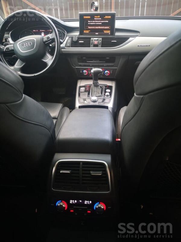Grey Audi A6 2013 in Riga, with an engine capacity of 3.00 L and mileage of 324 thousand km for 8800 €, photo 3 on AUTOMOTO.COM.LV