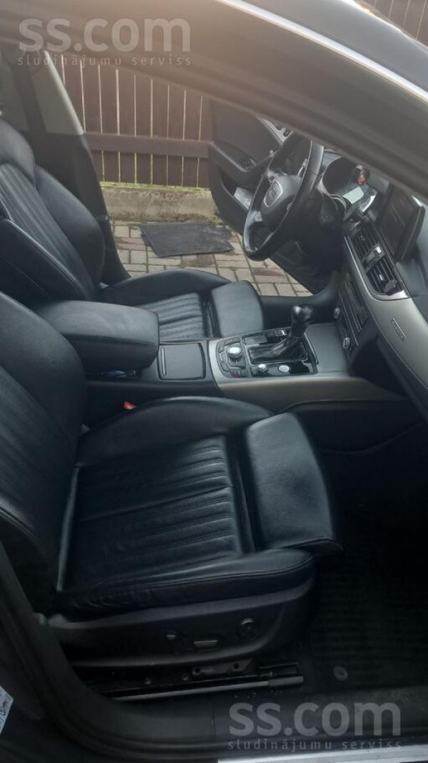 Grey Audi A6 2013 in Riga, with an engine capacity of 3.00 L and mileage of 324 thousand km for 8800 €, photo 5 on AUTOMOTO.COM.LV