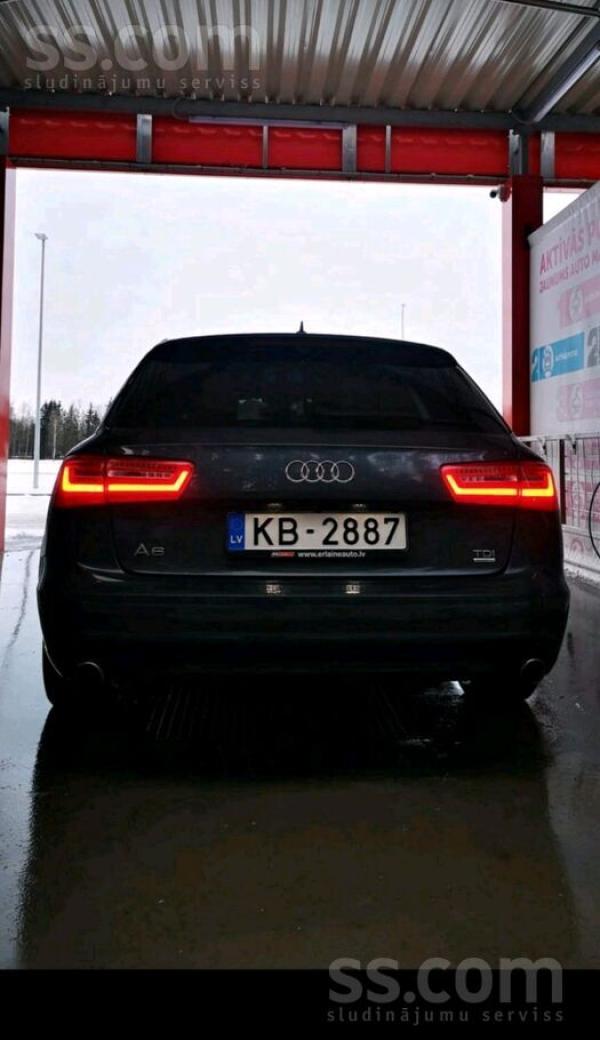 Grey Audi A6 2013 in Riga, with an engine capacity of 3.00 L and mileage of 324 thousand km for 8800 €, photo 7 on AUTOMOTO.COM.LV